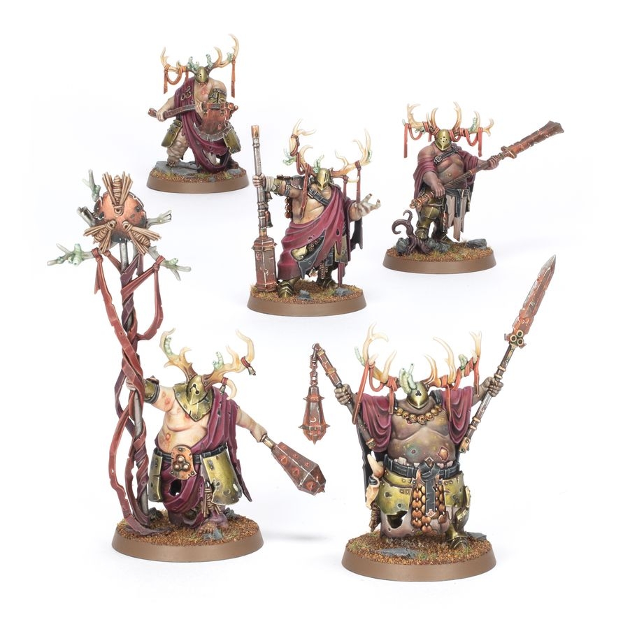 Age of Sigmar :: Putrid Blightkings (2 литника) [AoS]